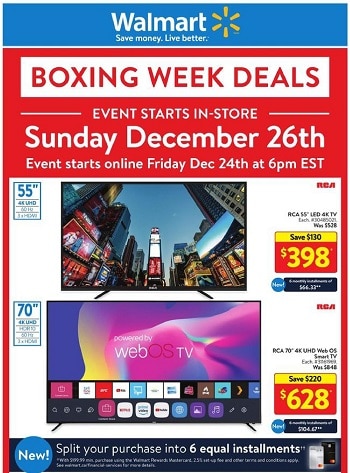Walmart Boxing Day Sale 2022