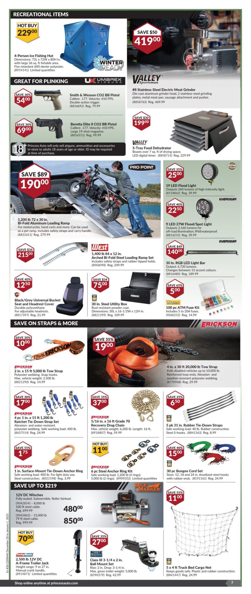 Princess Auto Boxing Day Sale 2025