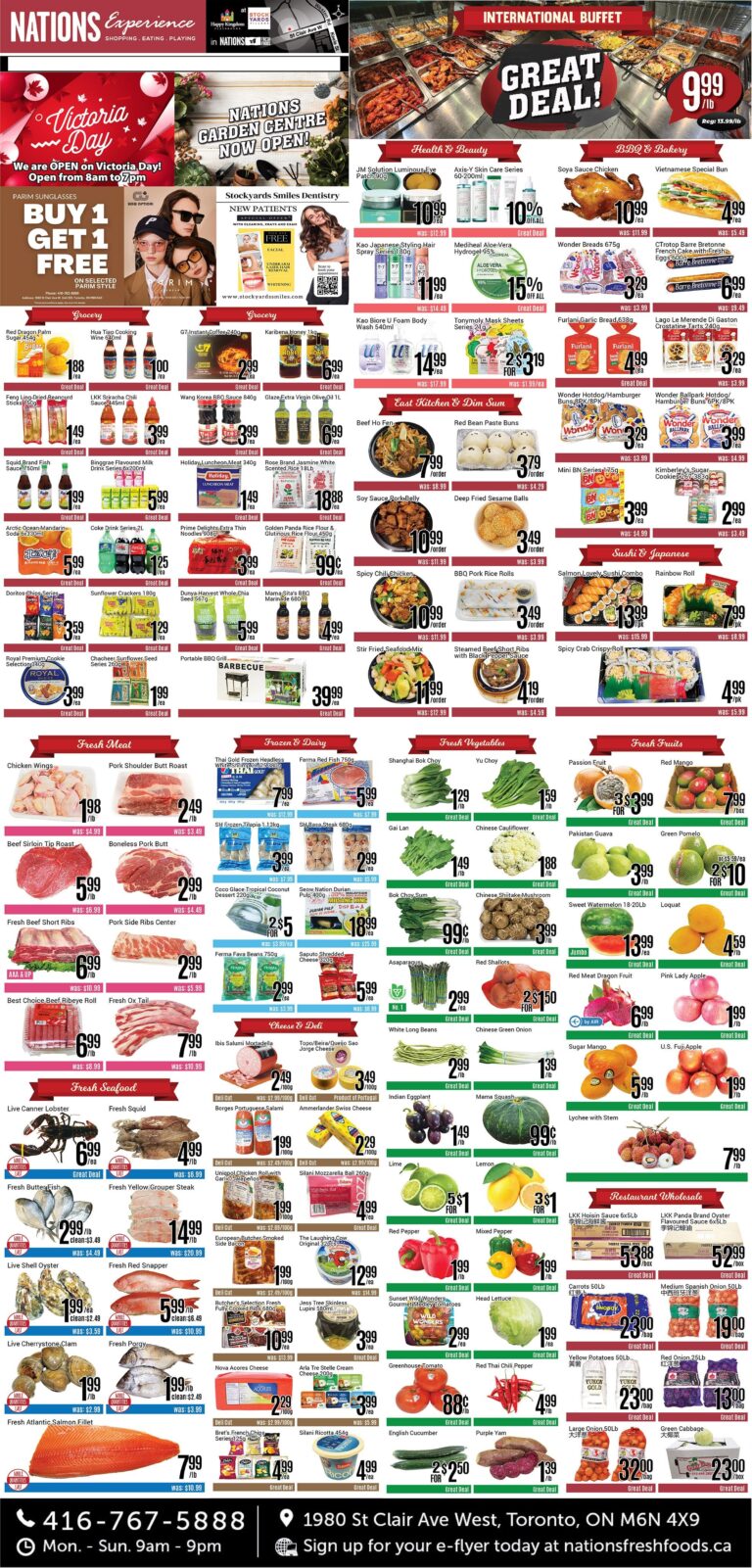 Nations Fresh Foods Flyer – Mississauga, Toronto, Vaughan or Hamilton