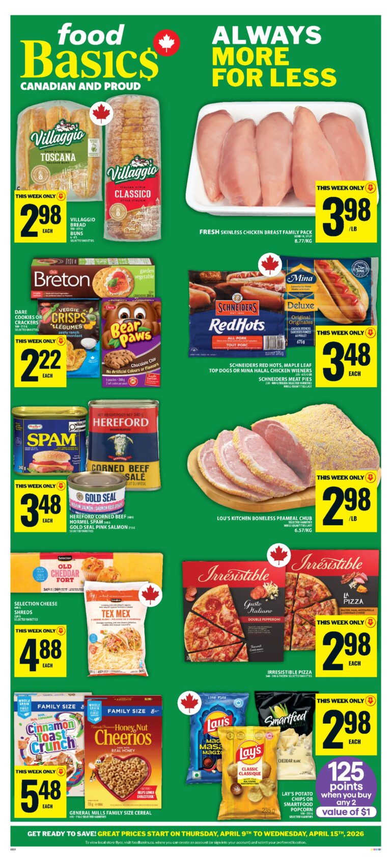 Food Basics Flyer Sale April 9 – April 15, 2026