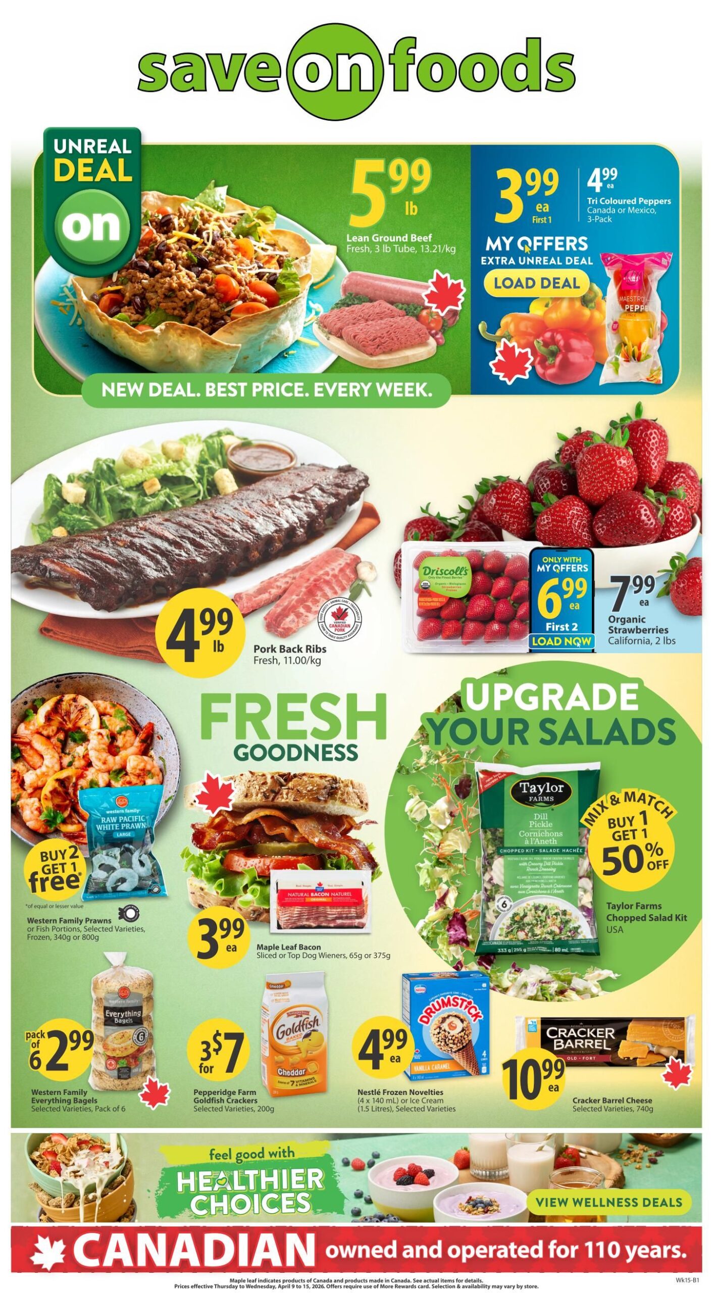 Save On Foods Flyer (AB) this week April 9 – April 15, 2026